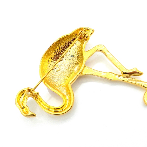 Jewelry | Flamingo Brooch Pin | Poshmark